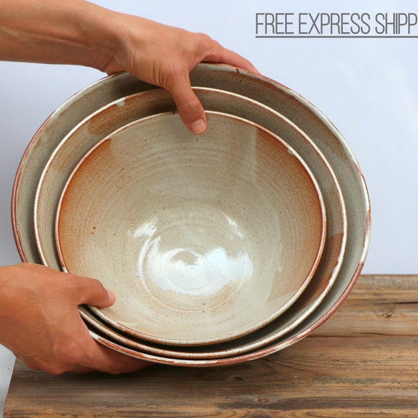 Pottery Bowls - Etsy