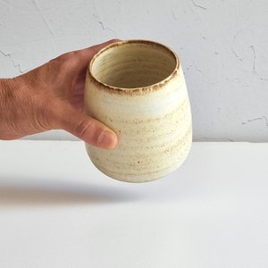 Round Pottery Cup Set, Ceramic Tumblers Set, Rustic Coffee Cup Set - Etsy