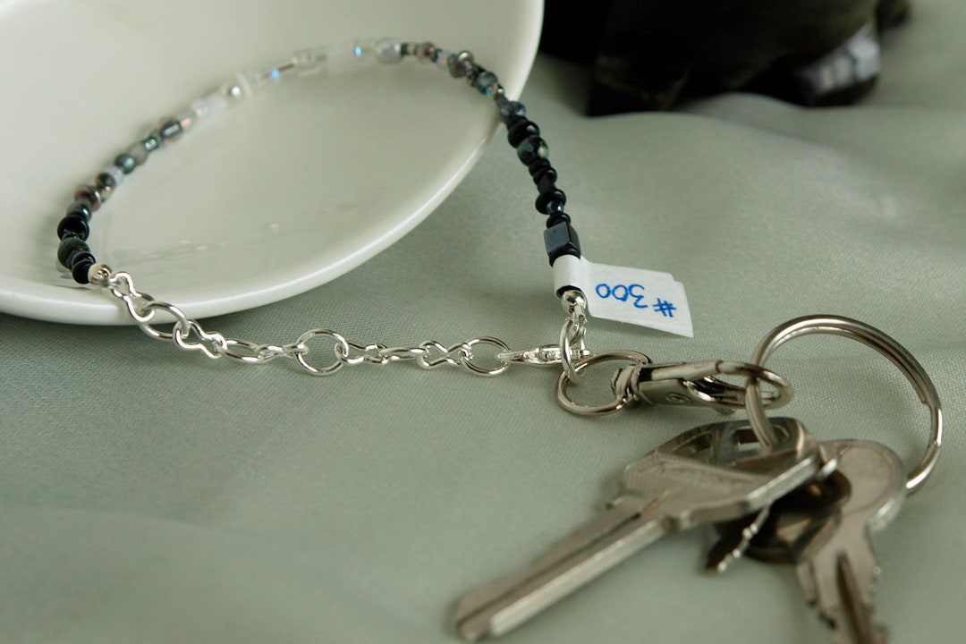 Grayscale Menagerie Model 300 Wristlet Bracelet Keychain - Etsy