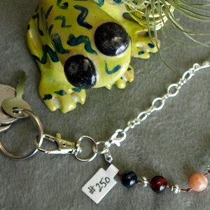 Earthy Stones With Silver Elements - Model 250 Wristlet Bracelet ...