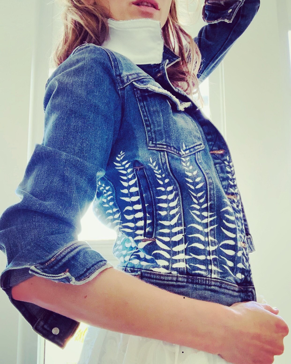Designer Denim Jacket - Etsy