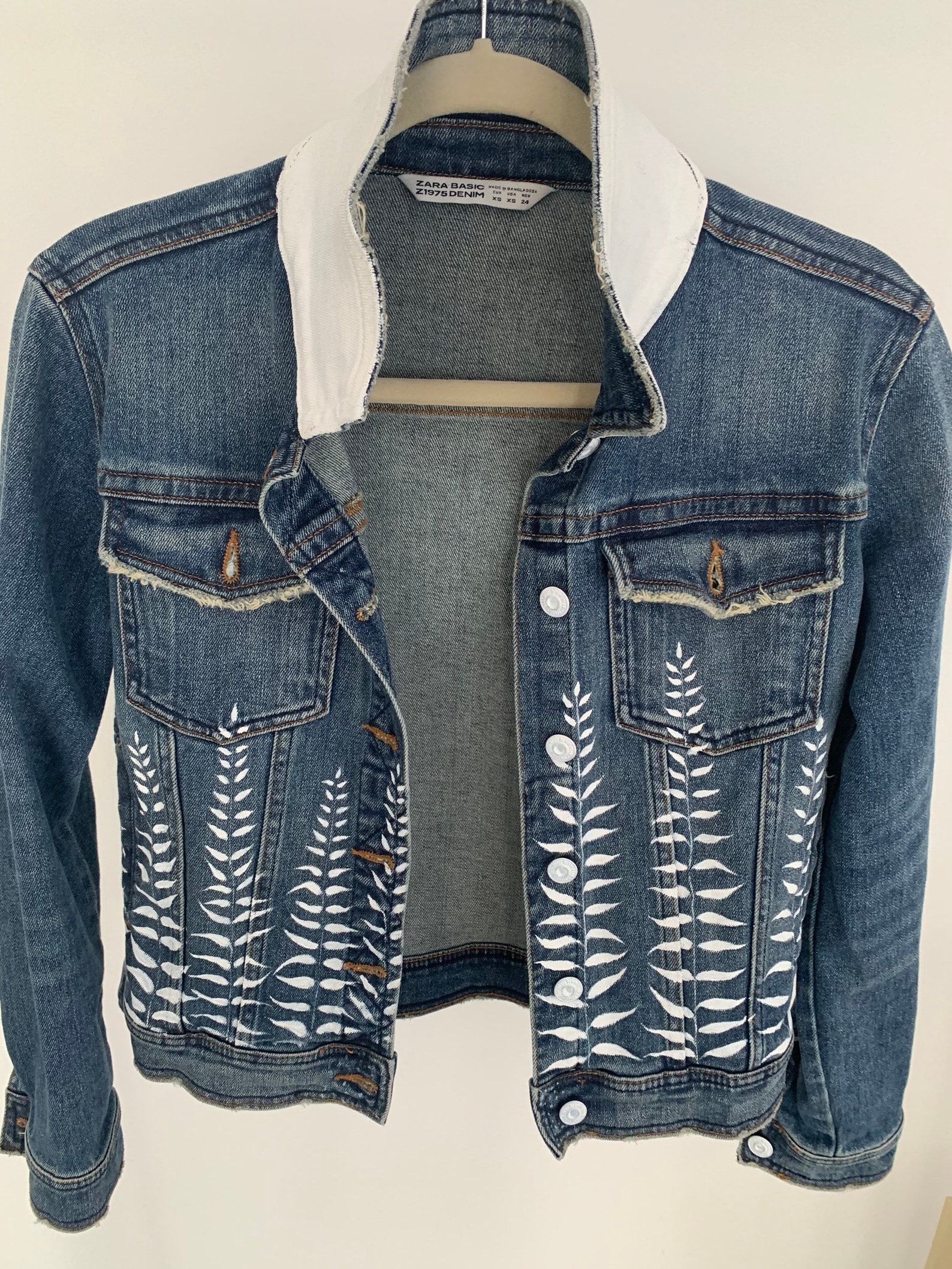 Designer Denim Jacket - Etsy