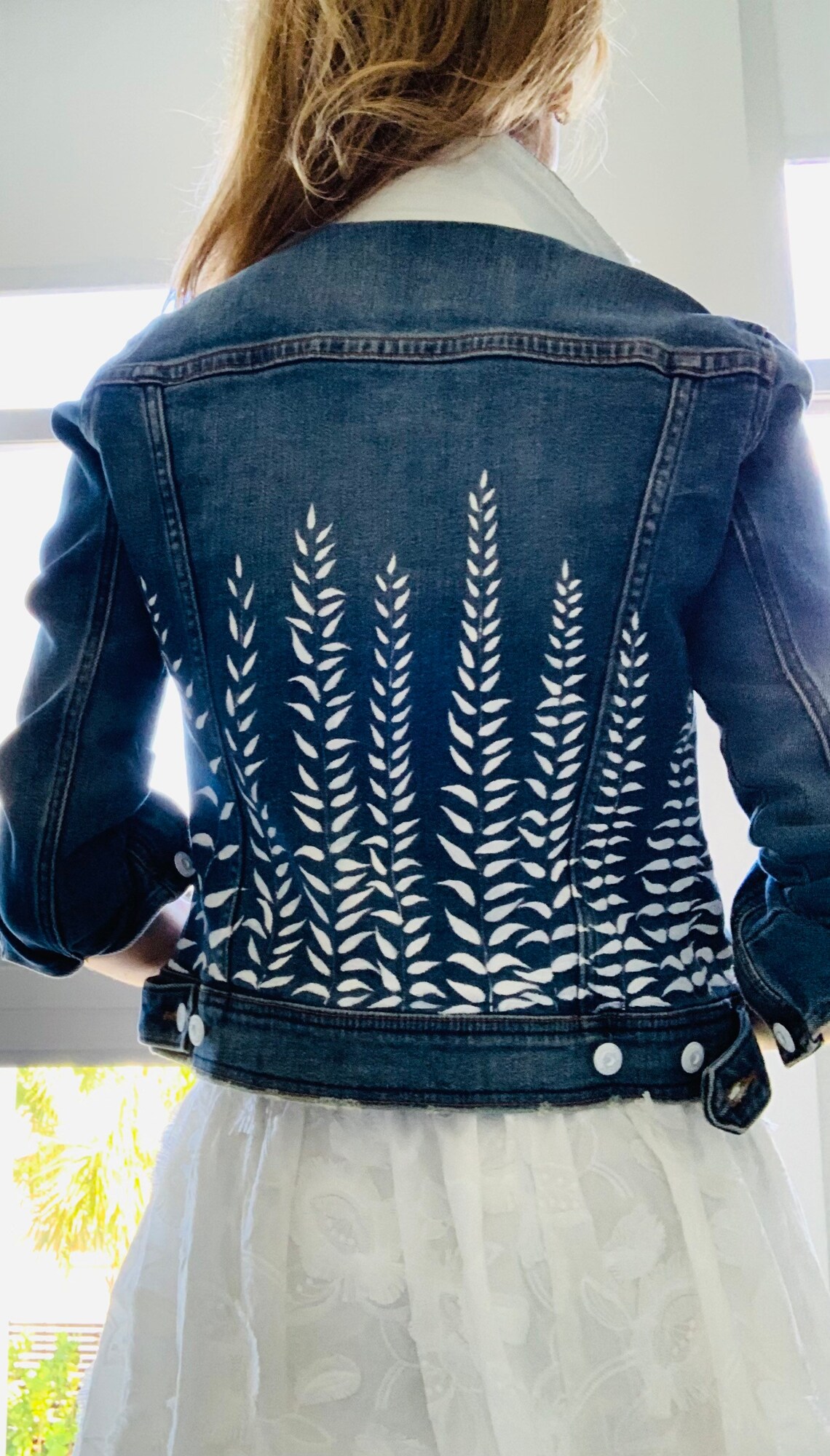 Designer Denim Jacket - Etsy