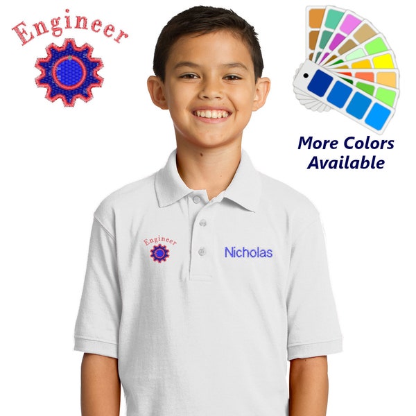 Engineer Polo Shirt - Etsy