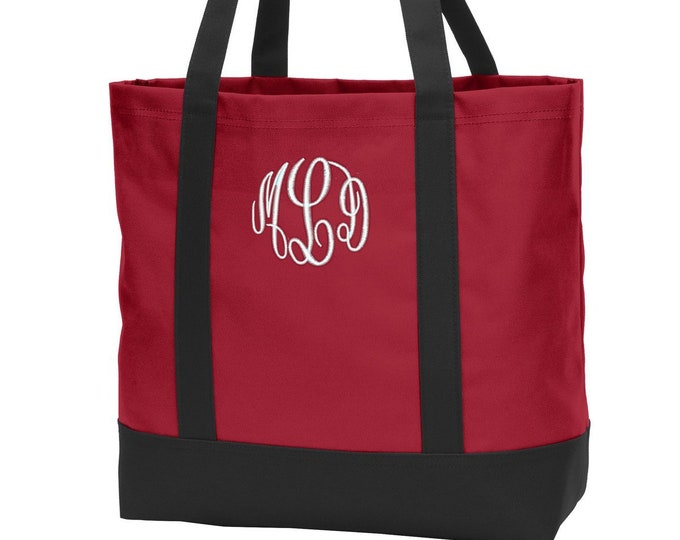 Monogrammed Tote Bag for Your Business School Organization | Etsy