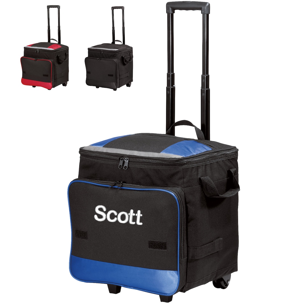 Personalized Rolling Cooler, With Polyester Fabric, Boat Cooler ...