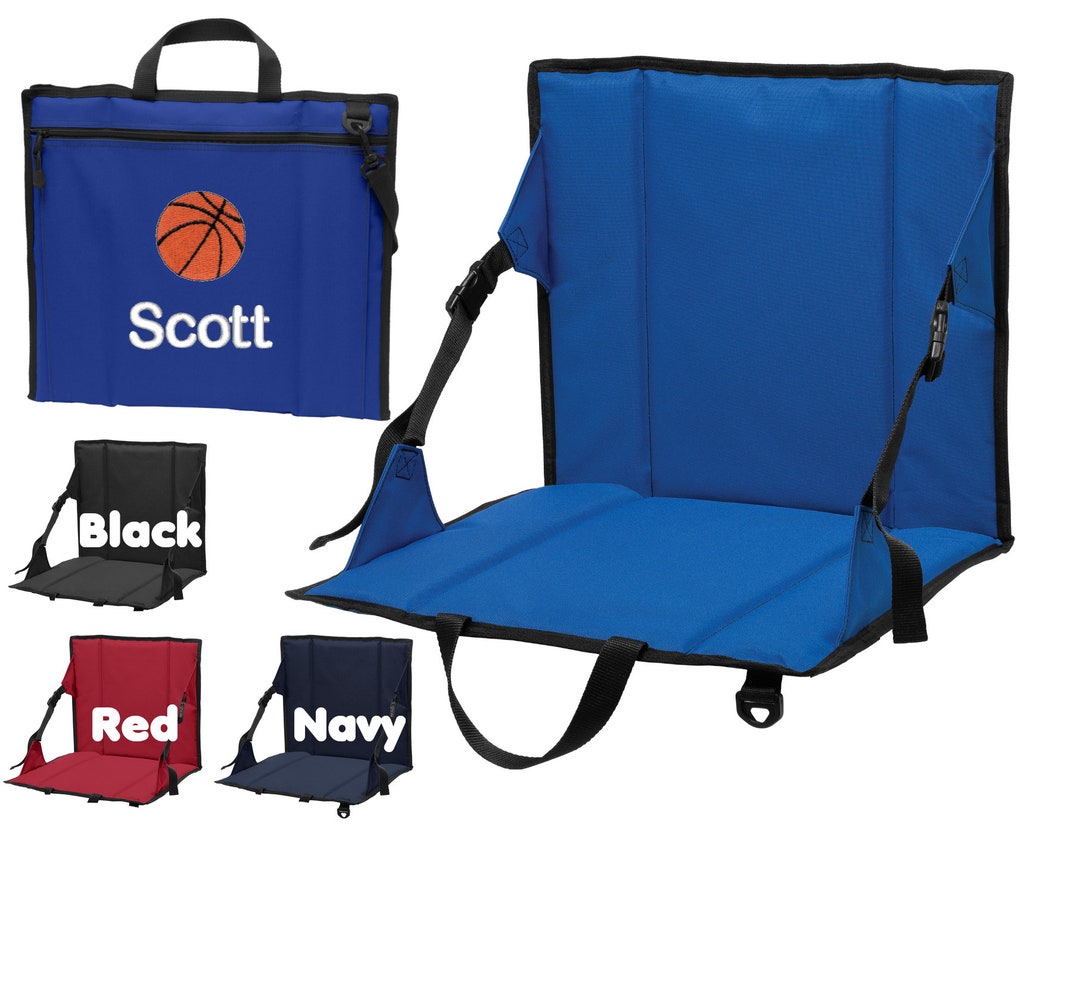 Personalized Basketball Stadium Seat, Padded, School PE Seat ...