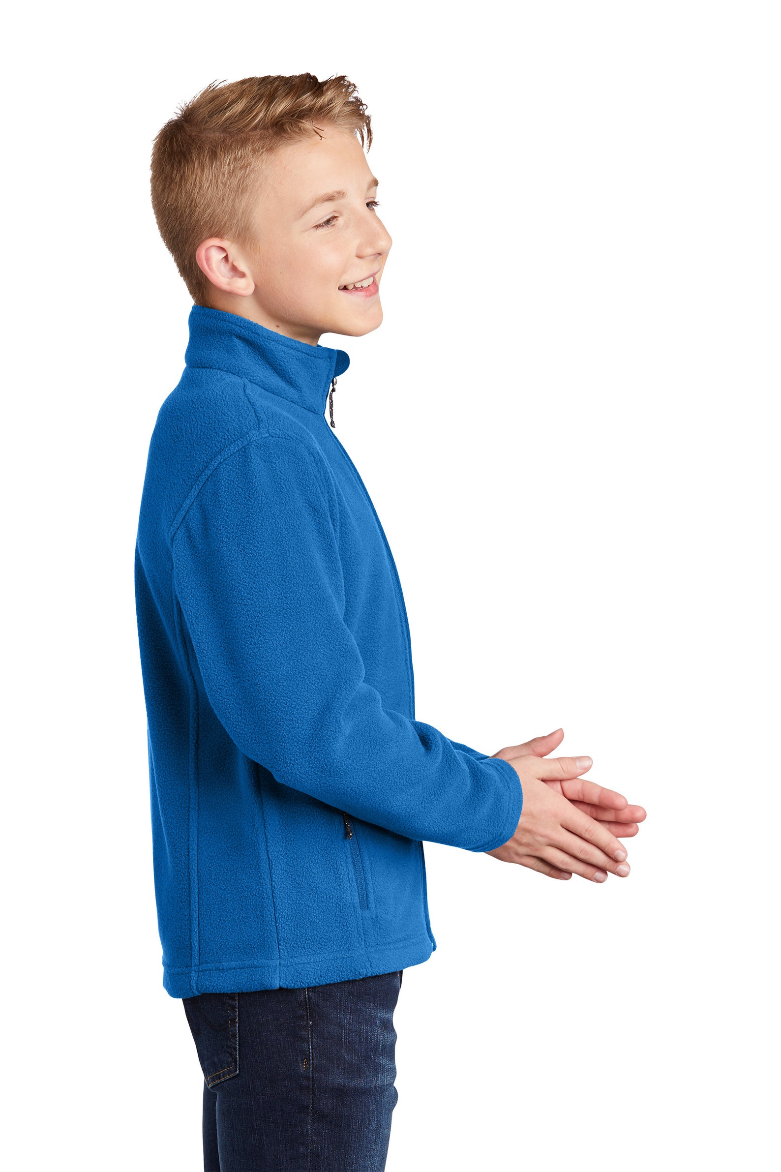 Personalized Kids Jacket, Fleece Zipper Jacket, Embroidered Name, Kids ...