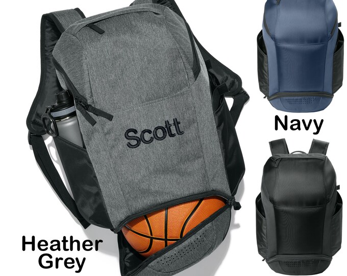 Personalized Sports Backpack - Etsy