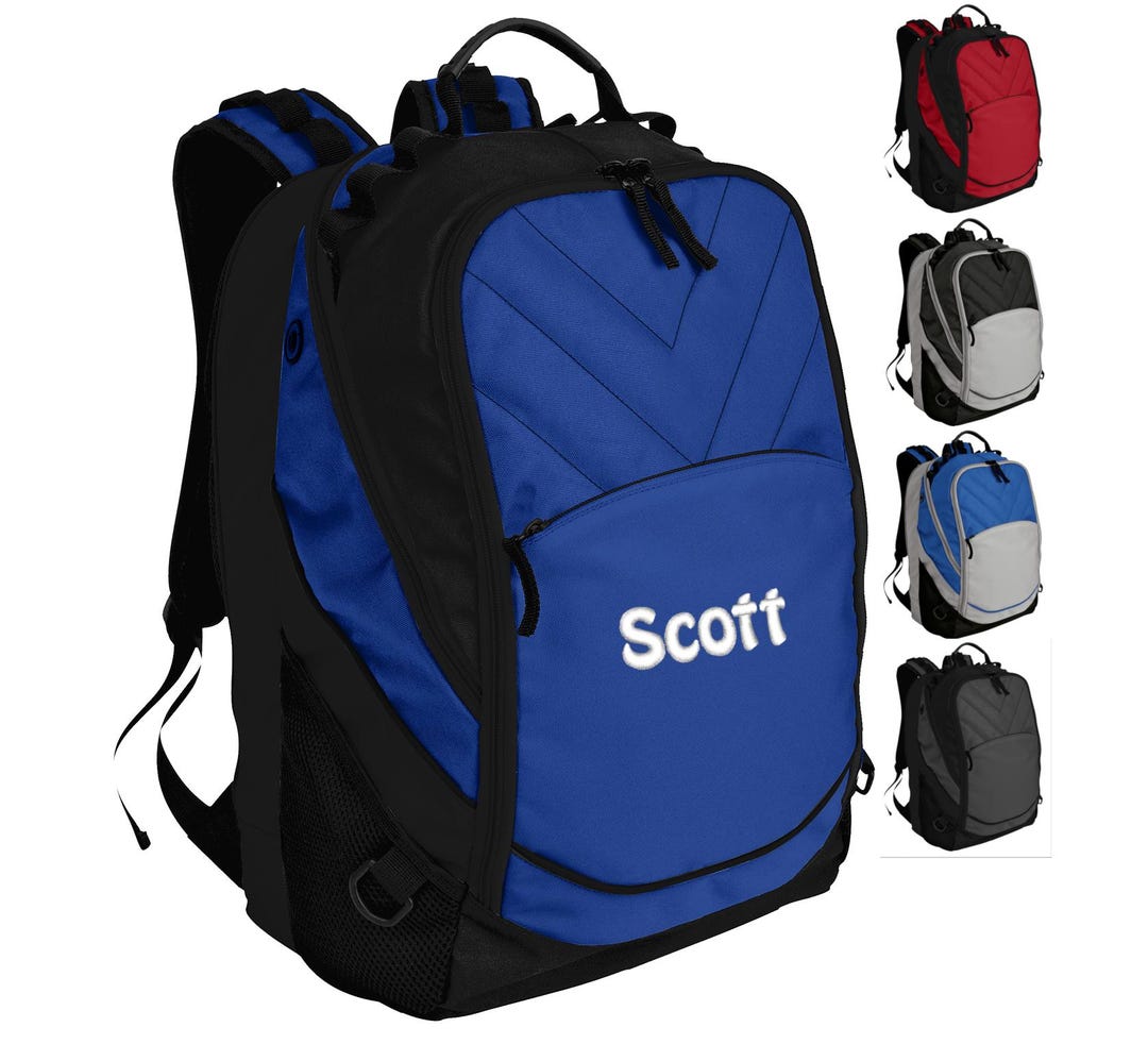 Personalized School Backpack, Sports Backpack, Embroidered Monogrammed ...