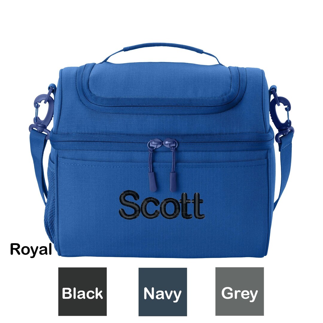 Personalized Lunch Bag Box Dome Cooler, 12 Cans, Dad Lunch Box ...