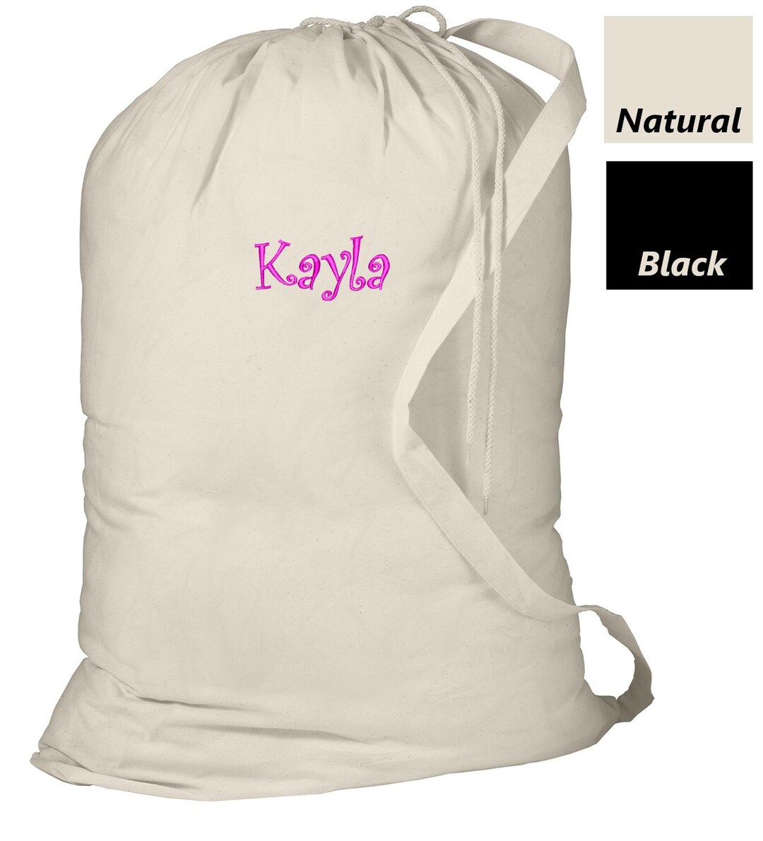 Personalized Laundry Bag Summer Camp Bag College Dorm - Etsy
