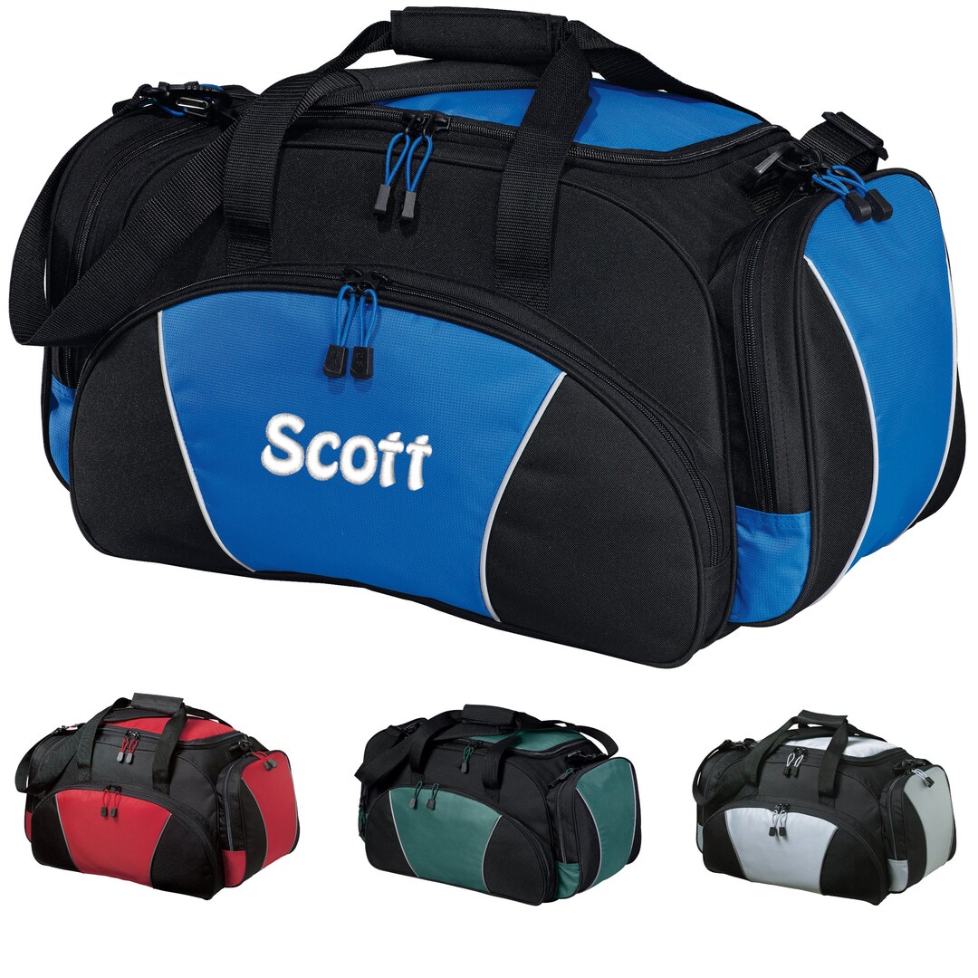 Personalized Duffel Bag, Duffle Gym Bag, School PE, Quality Bag ...