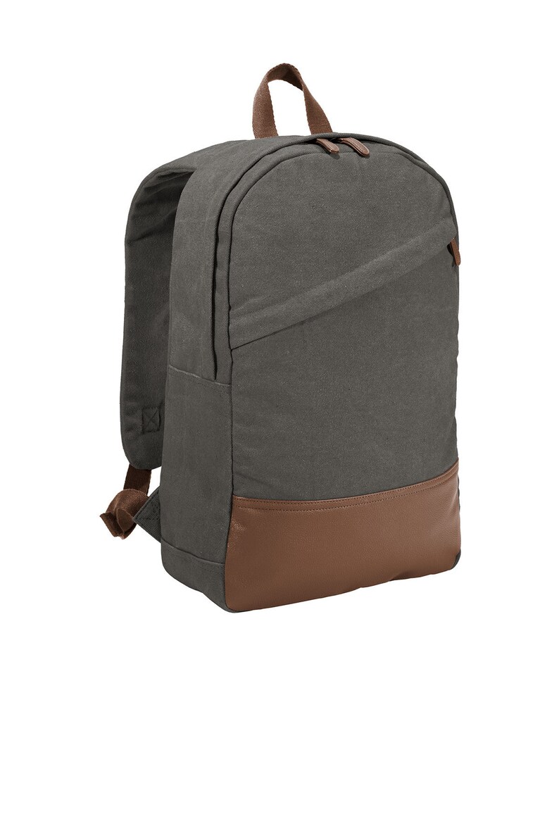 Monogrammed Grey Backpack Mens Backpack School Student | Etsy
