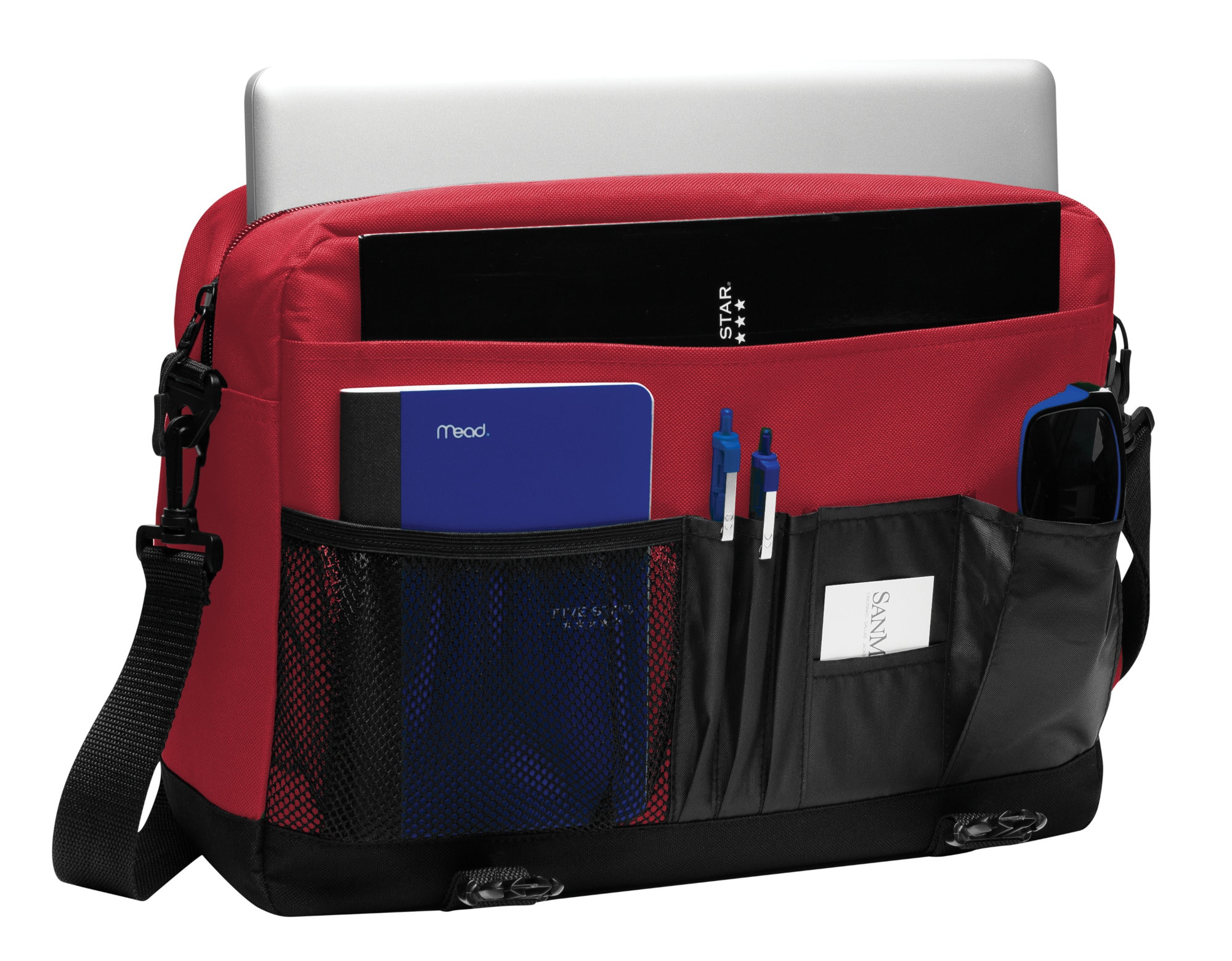 Personalized Briefcase Messenger Embroidered With Your Name, Perfect ...