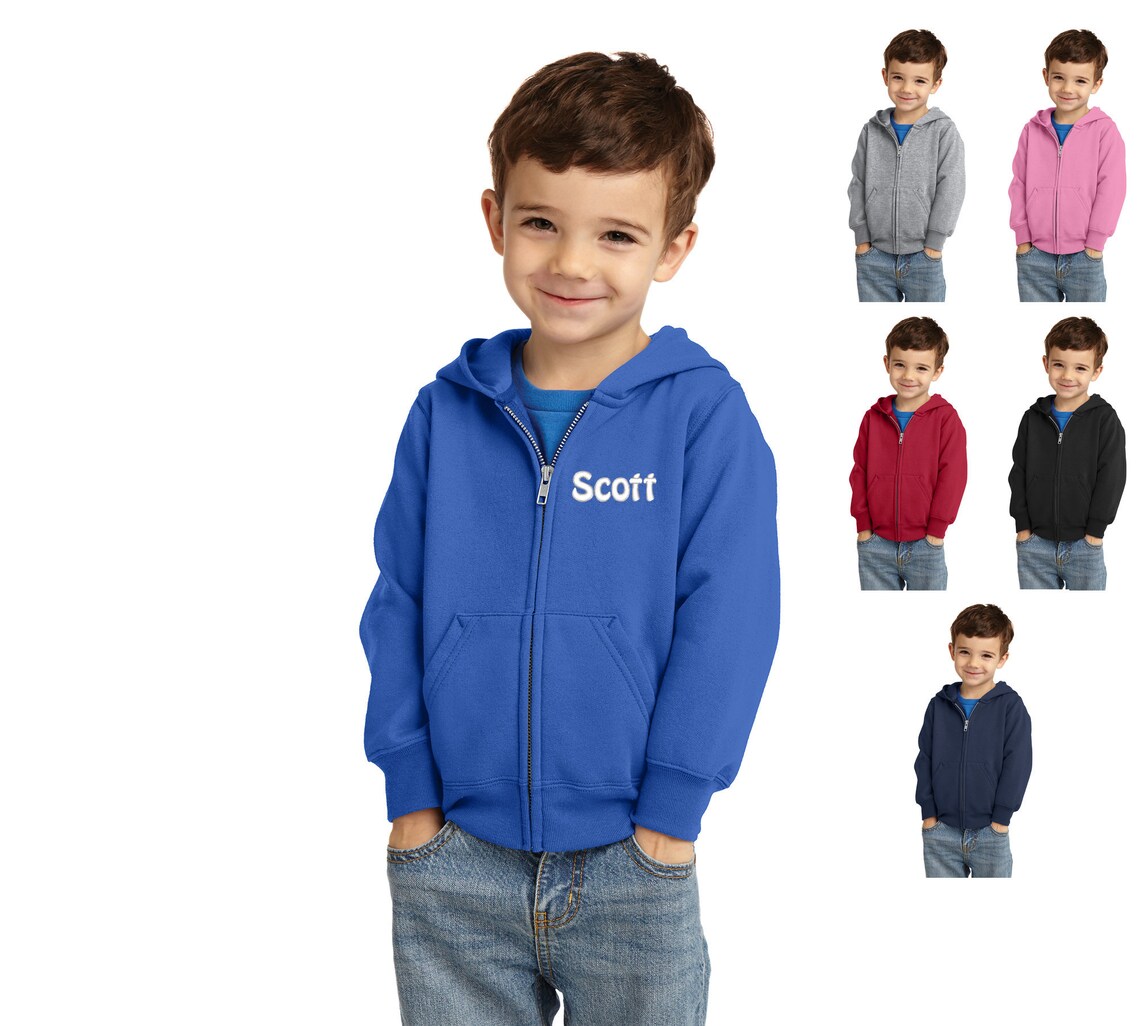 Personalized Toddler Hoodie Sweatshirt With Hood Toddler - Etsy