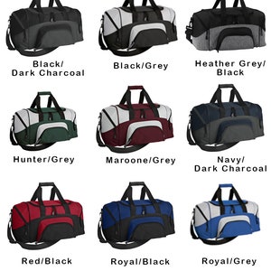Personalized Duffel Bag, Duffle Gym Bag, School PE, Quality Bag ...