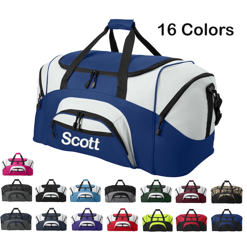 Custom Logo Large Duffle - Etsy