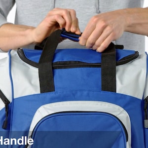 Personalized Duffel Bag, Duffle Gym Bag, School PE, Quality Bag ...