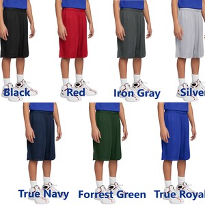 Personalized Kids Football Shorts, Embroidered Monogrammed Name, PE ...