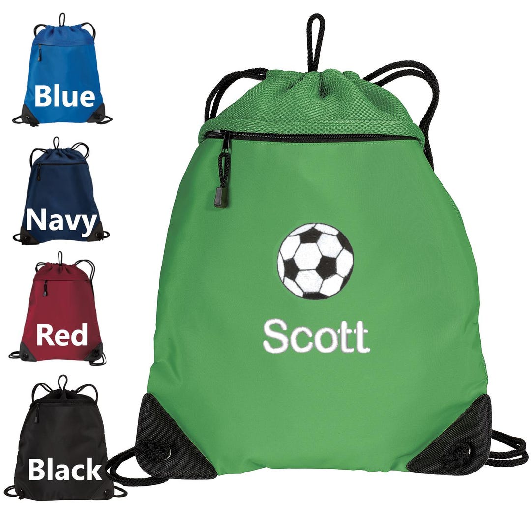 Personalized Soccer Coach Cinch Pack, Coach Gift, Drawstring Gym School ...