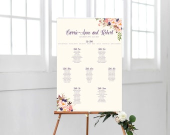Wedding table plan | Etsy