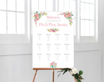 Wedding table plan | Etsy