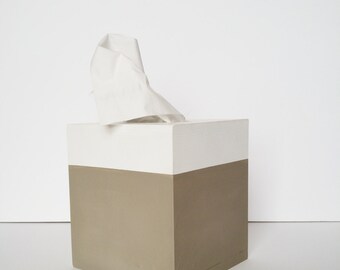 Blue Tissue Box Cover, Blue and White Decor, Tissue Box, Tissue Box ...