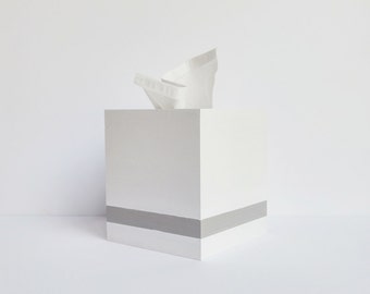 White Tissue Box | Etsy