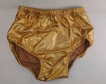 Gold Wrestling Trunks - Etsy