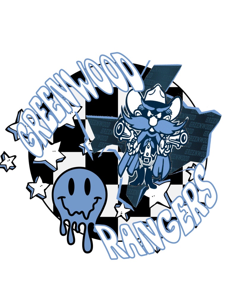 Greenwood Rangers PDF PNG - Etsy