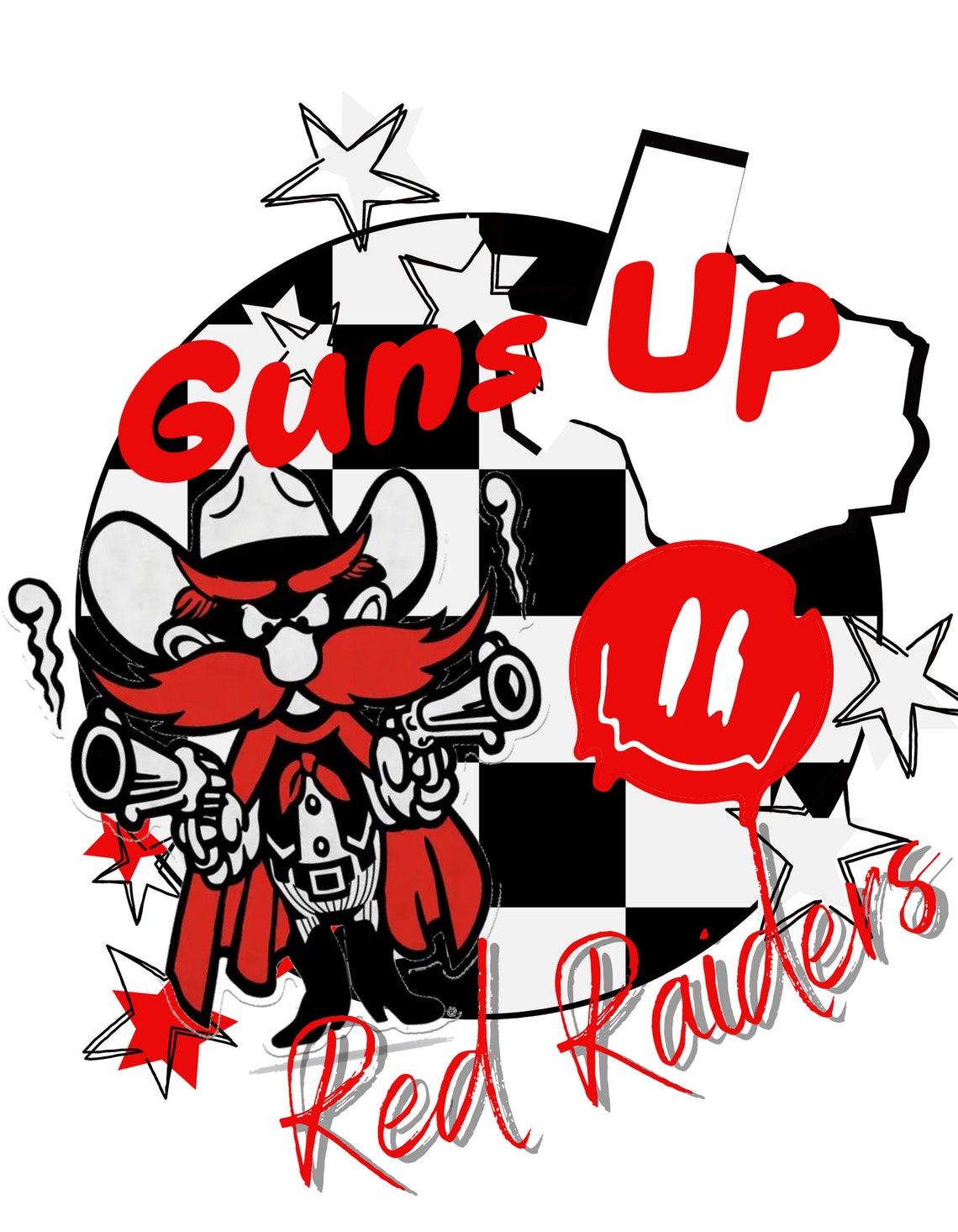 Texas Tech PNG PDF - Etsy