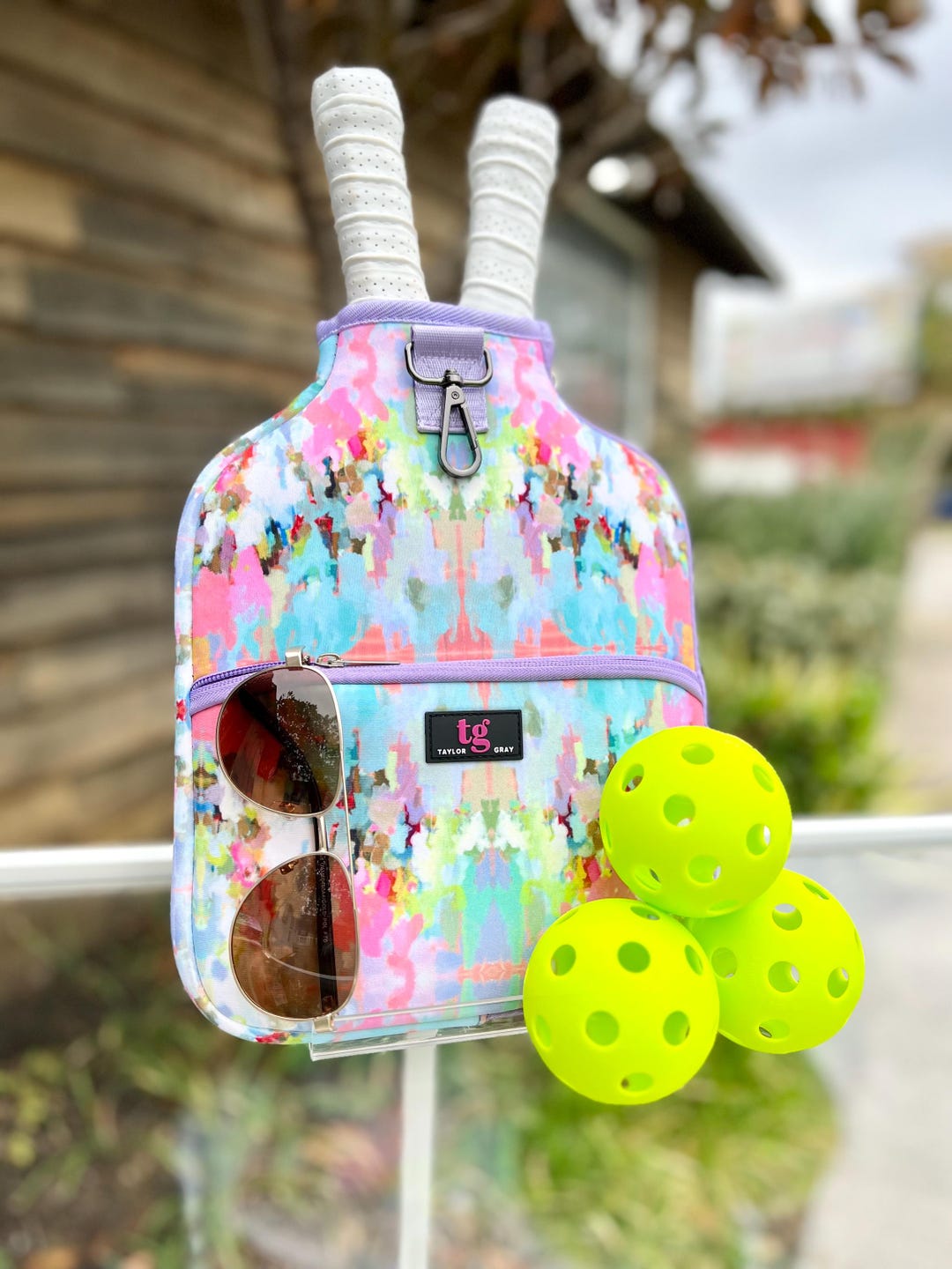 Laura Park Pickleball Paddle Cover, Brooks Avenue, Pickleball Lover ...