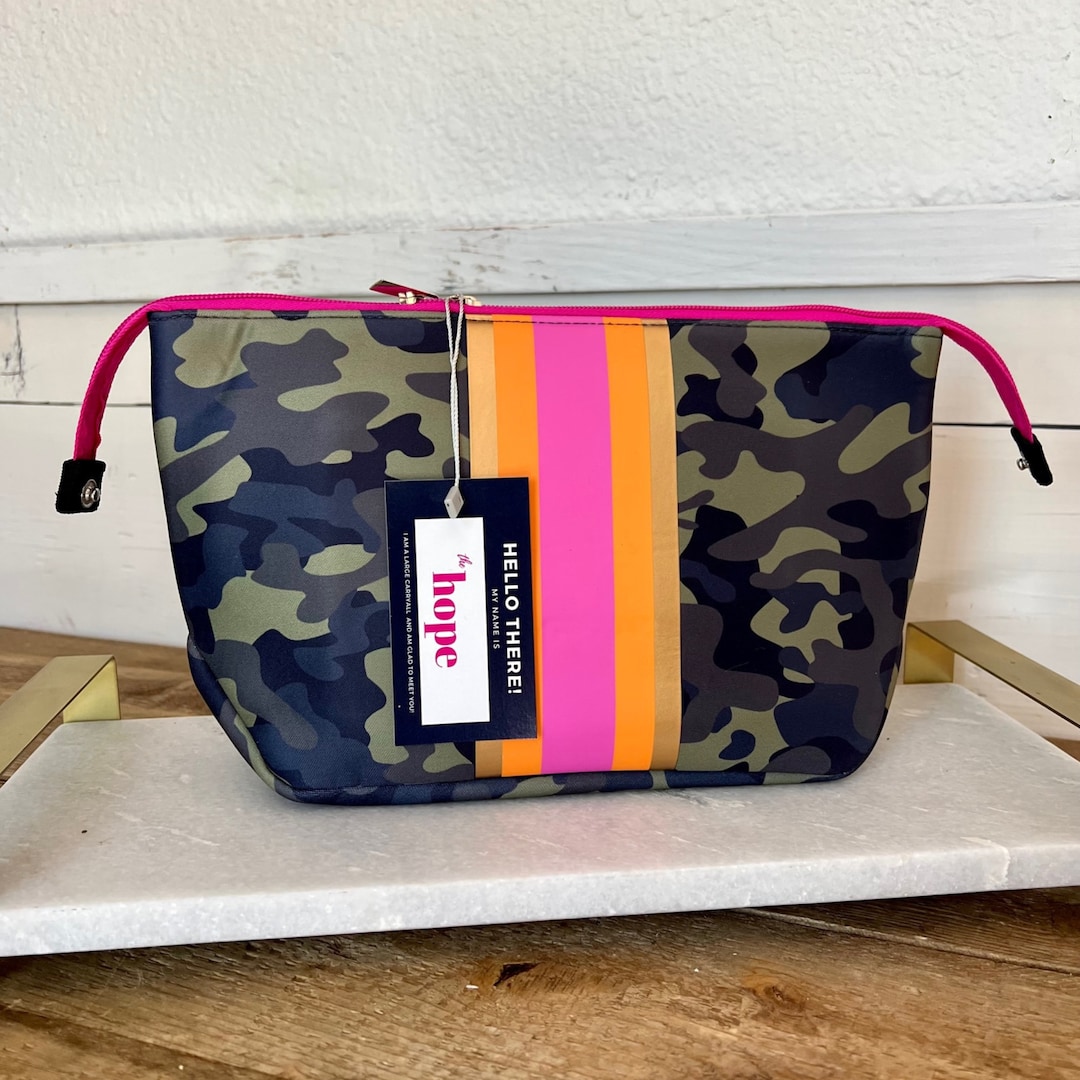 Neoprene Makeup Bag, Carryall, Cosmetic Bag, Bridesmaid Gift, Mahjong ...