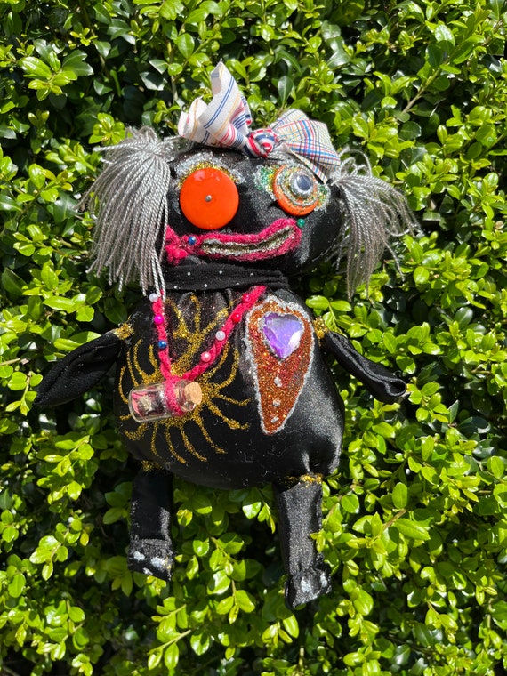 Black Voodoo Doll