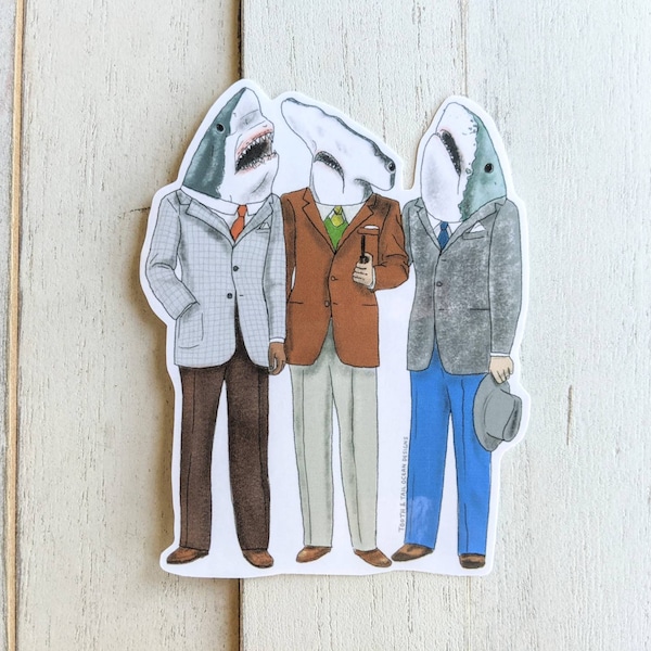 Dapper Sticker - Etsy