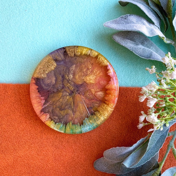 Alcohol Ink Coasters - Etsy