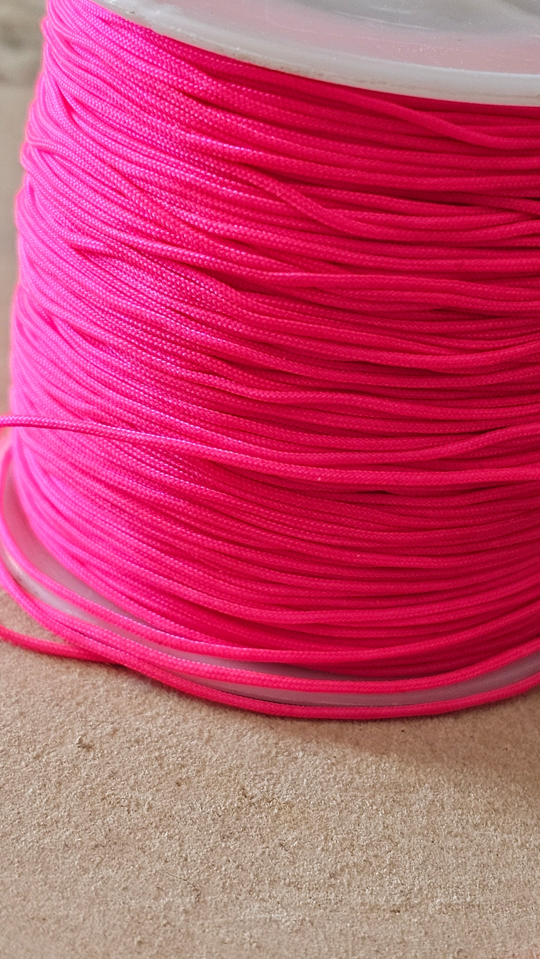 5m of 0.8mm Braided Nylon Cord. Colors to Choose From. Very Solid. - Etsy