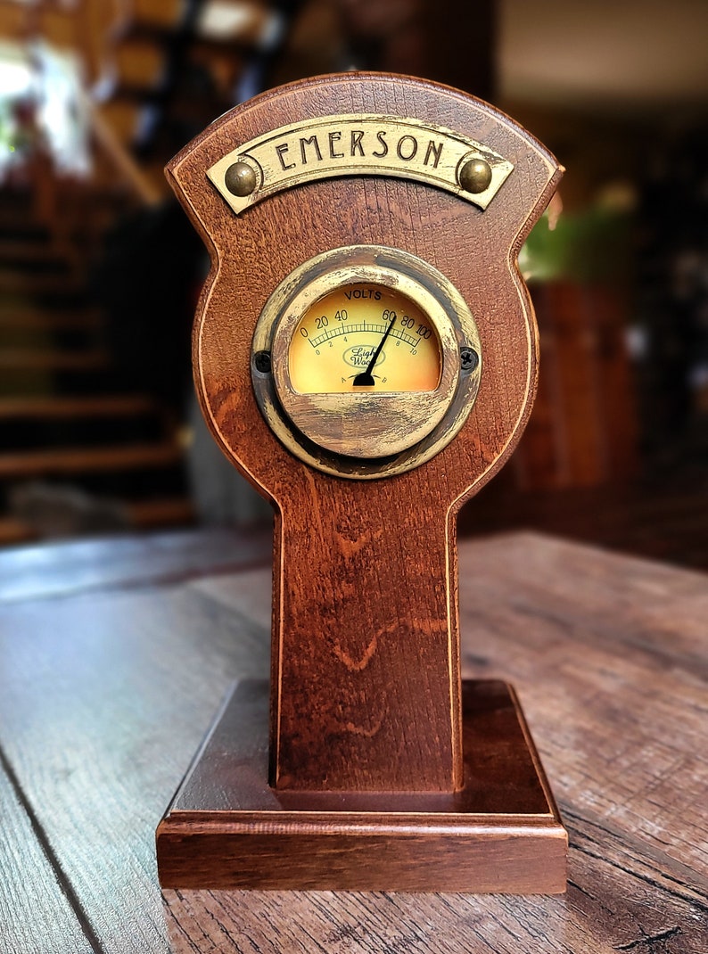 Headphone Stand Steampunk Wood - Etsy