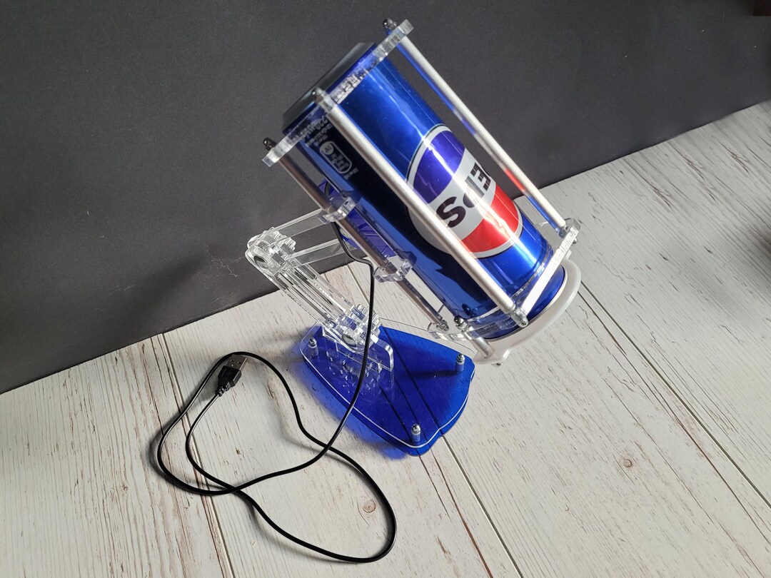 LED Table Lamp - Used Can of Pepsi Cola - Etsy