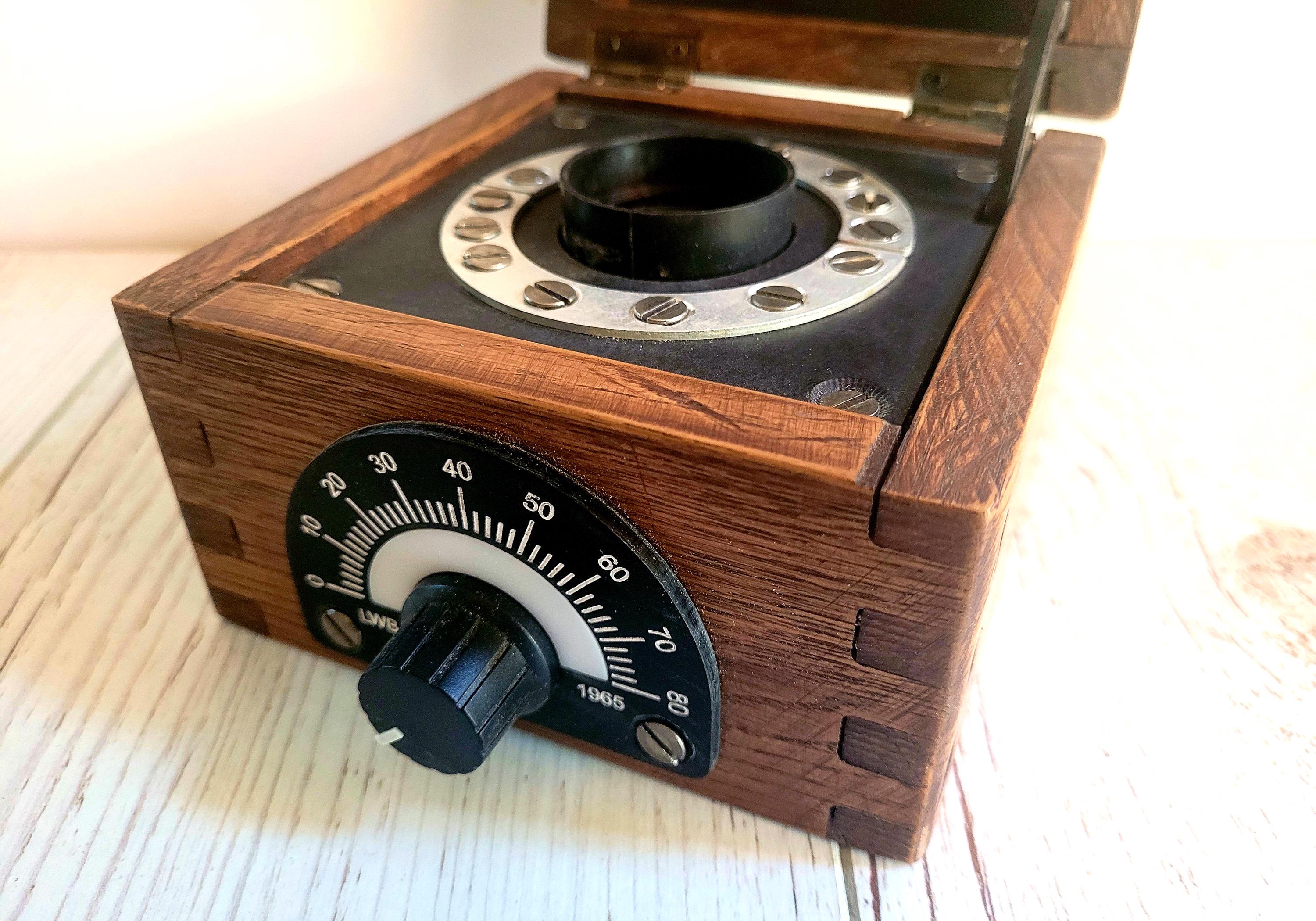 Edison Lamp Wooden Box Vintage Style Dimmer Industrial Lamp Сube - Etsy