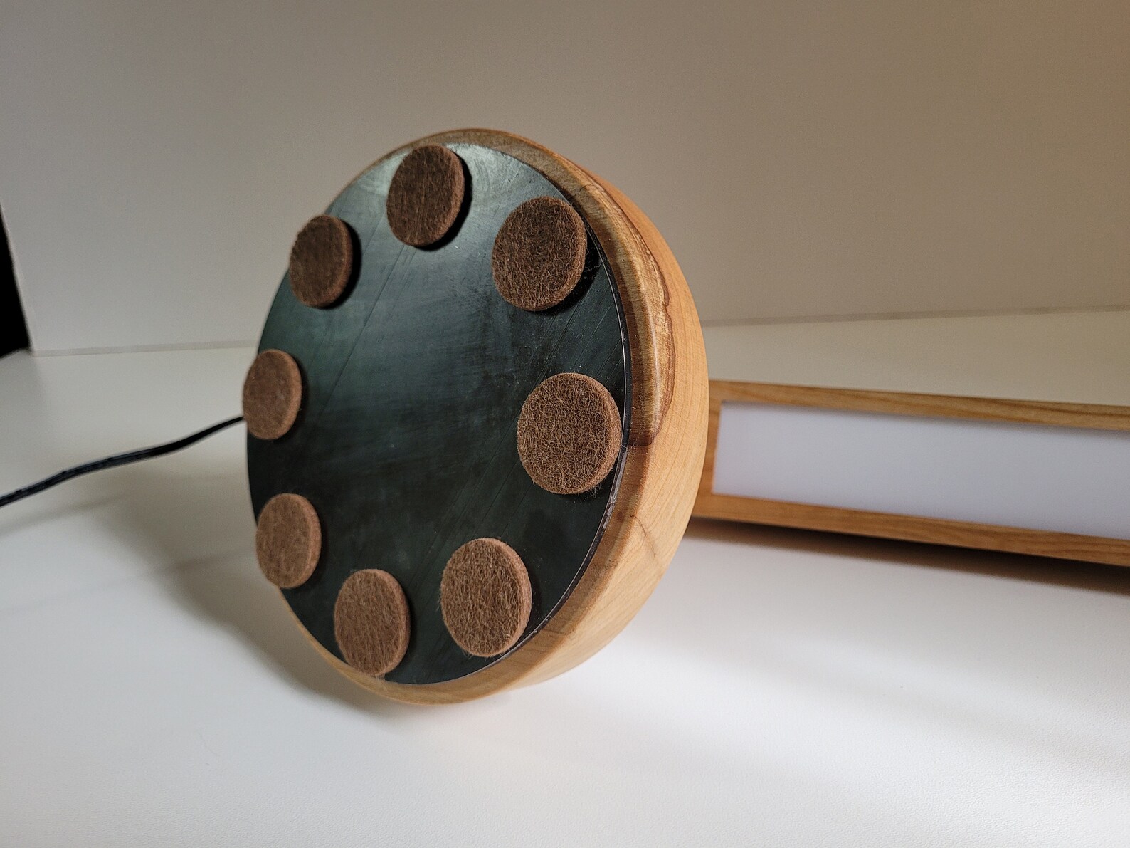 Table LED Lamp, Wooden Reading Lamp, Wood Lamp, Desk Light, Nightlight ...