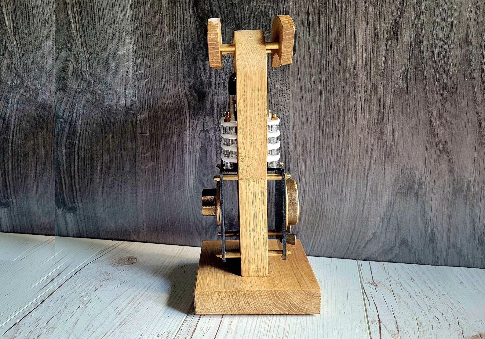 Headphone Stand Steampunk Wood Premium Quality Оак - Etsy