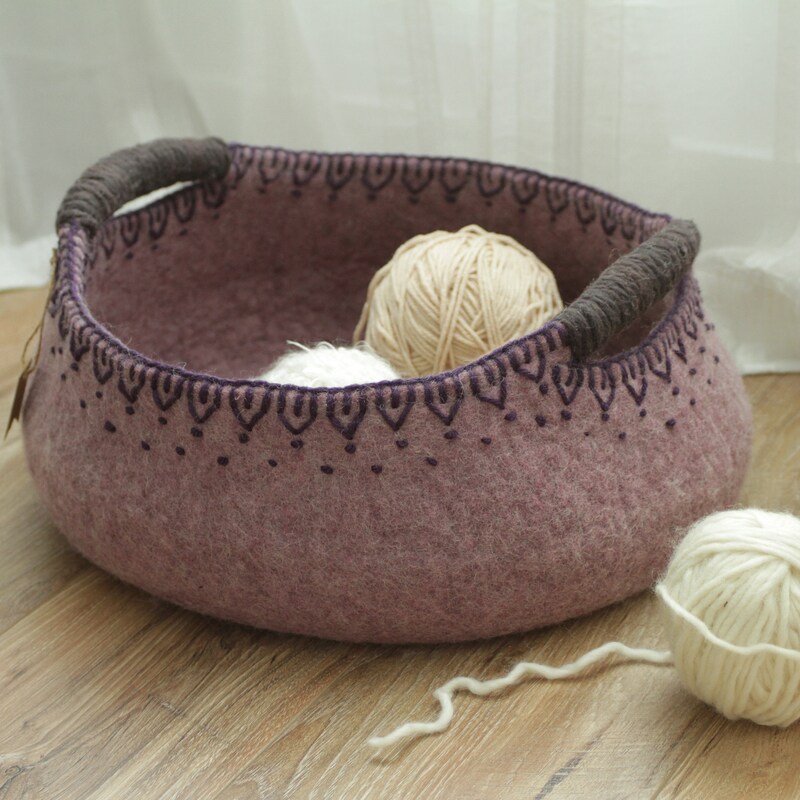 Felt Bowl - Etsy