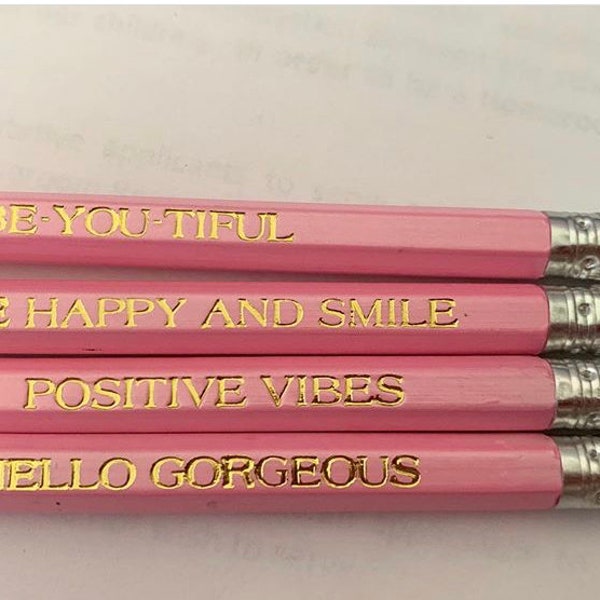 Engraved Pencils - Etsy