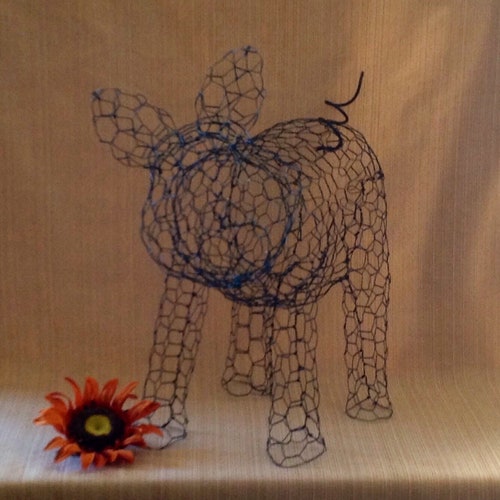 Mini Bunny Topiary Frame - Etsy