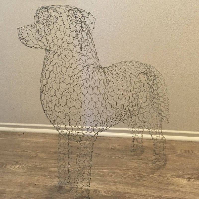 Dog Topiary Frame - Etsy
