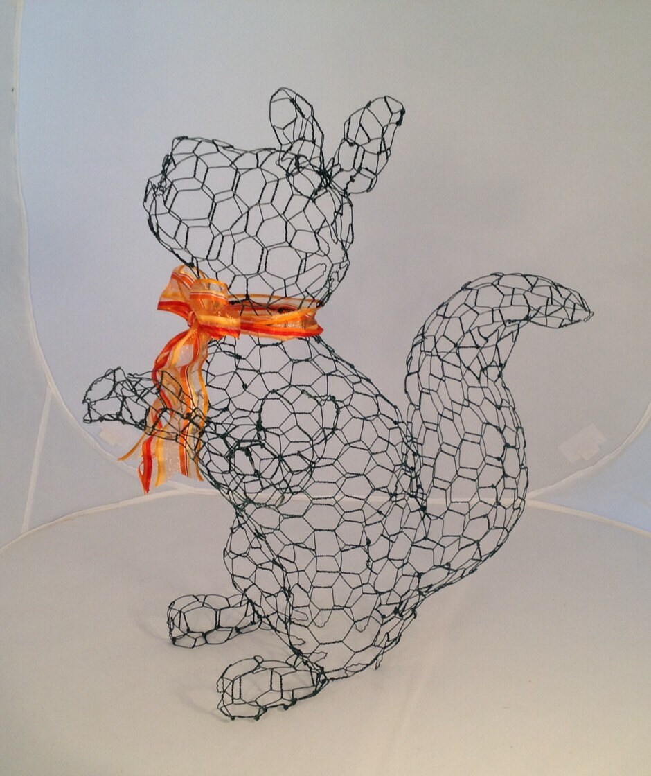 Squirrel Topiary Frame | Etsy