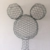 Mickey or Minnie Topiary Frame - Etsy