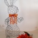 Rabbit Topiary Frame - Etsy
